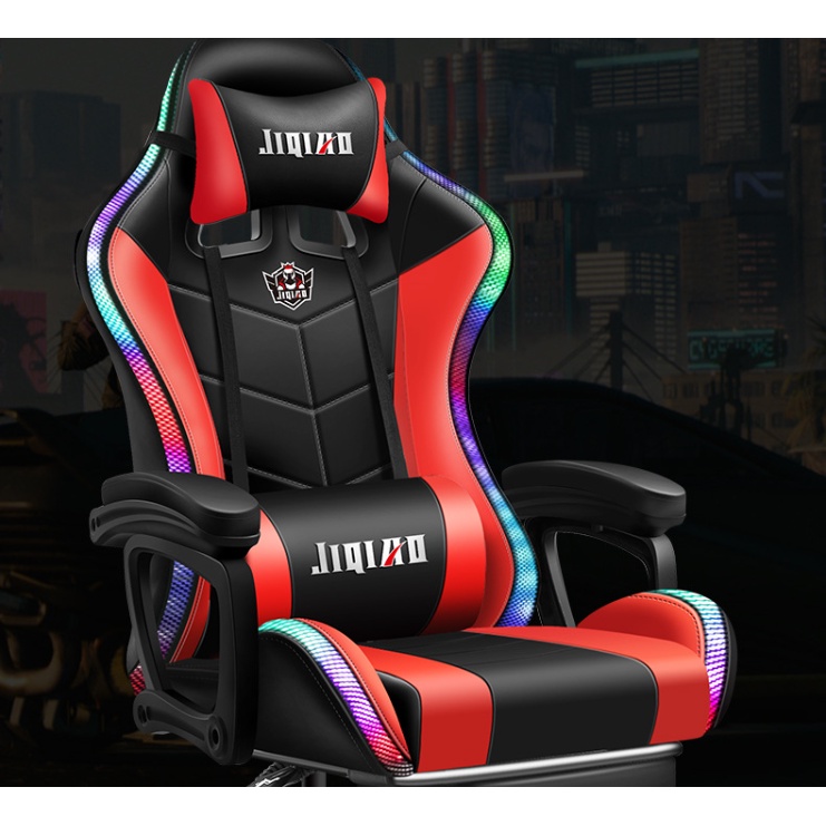 Ready Stock Gaming chair racing Ergonomic seat Massage function PUBG E ...