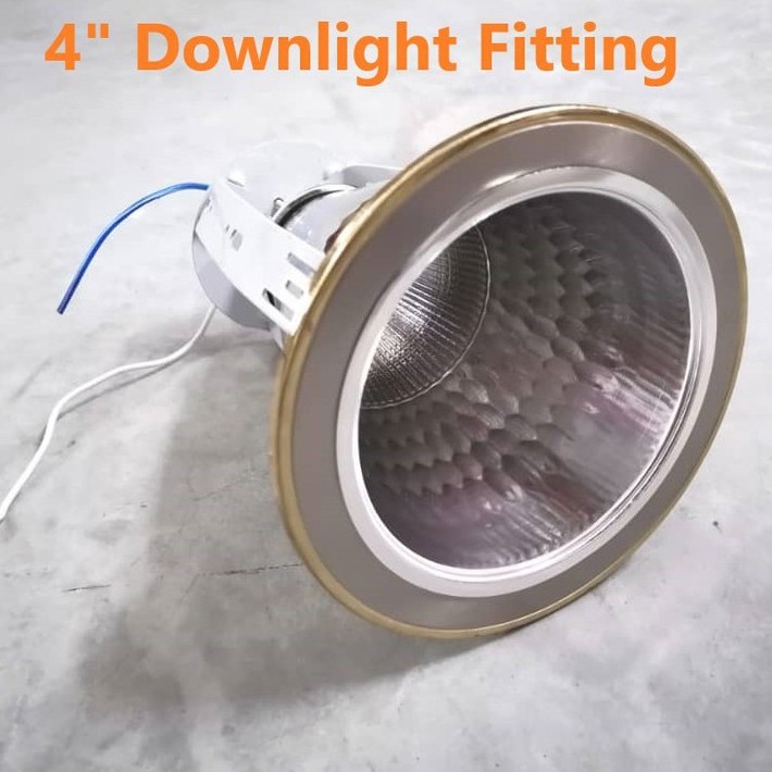 🔥BEST PRICE + READY STOCK🔥 4-Inch(") PLC Downlight Fitting Round ...