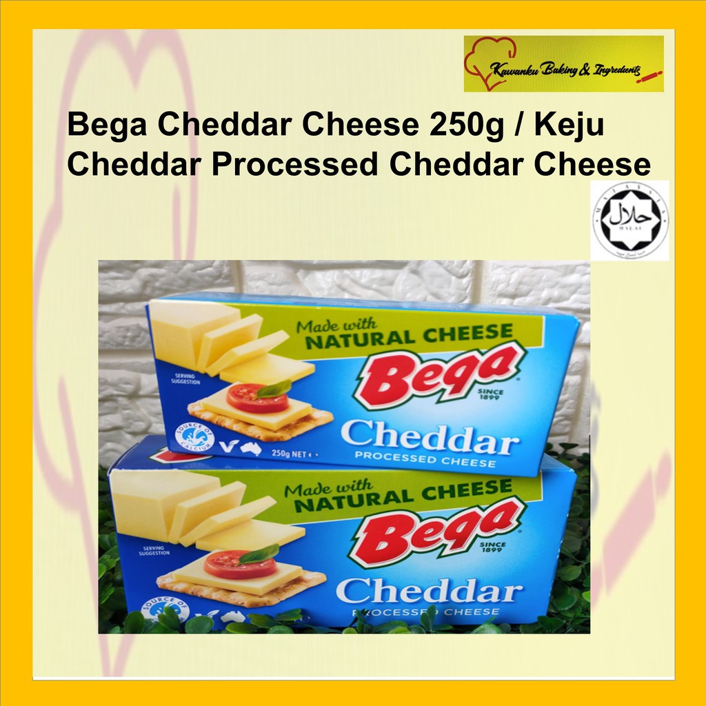 🔥Offer item 🔥Bega Cheddar Cheese 250g Keju Cheddar Processed Cheddar ...
