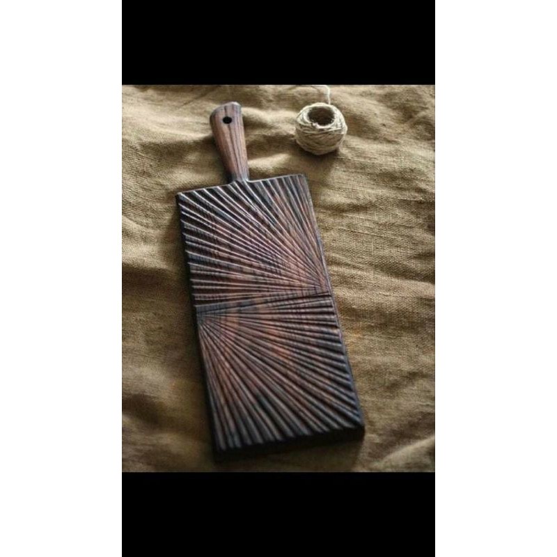 Monolithic Red Typhoon Wood Grain Cutting Board | Shopee Malaysia