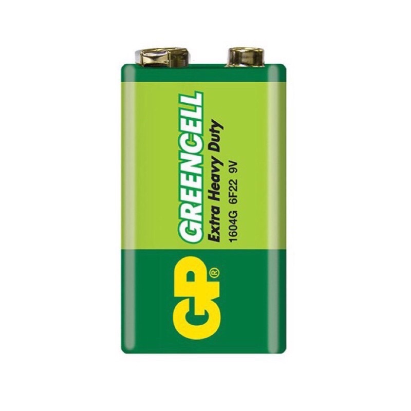GP 9V Greencell Carbon Zinc 9V Extra Heavy Duty Battery | Shopee Malaysia