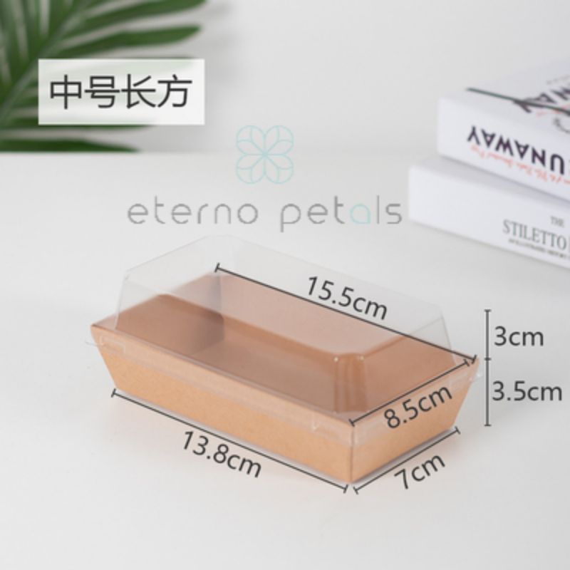 50pcs |Bekas Kuih Raya Bento Sandwich box Cake |Food Box |Dessert Box ...