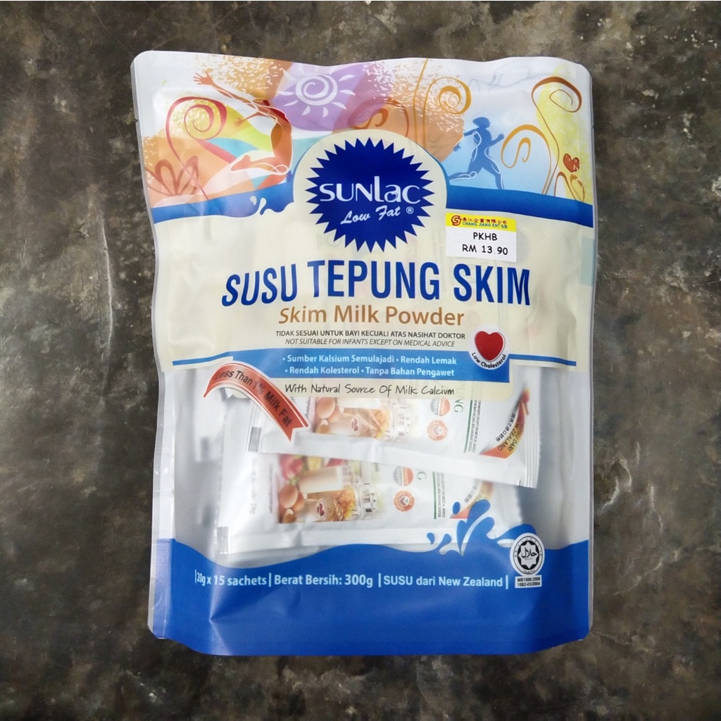 Sunlac Low Fat Skim Milk Powder (700g / 20g x 15s') | Shopee Malaysia