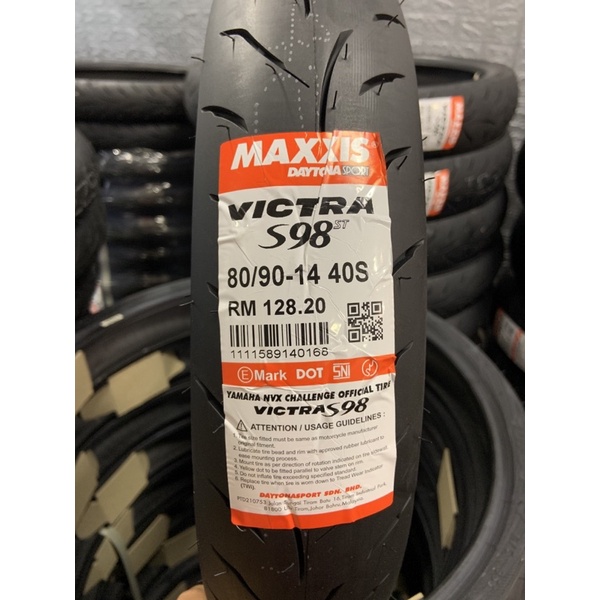 MAXXIS Tayar Maxxis Victra ST S98 F1 Tyre-Size 17 & 14 & 13 inches s-98 ...
