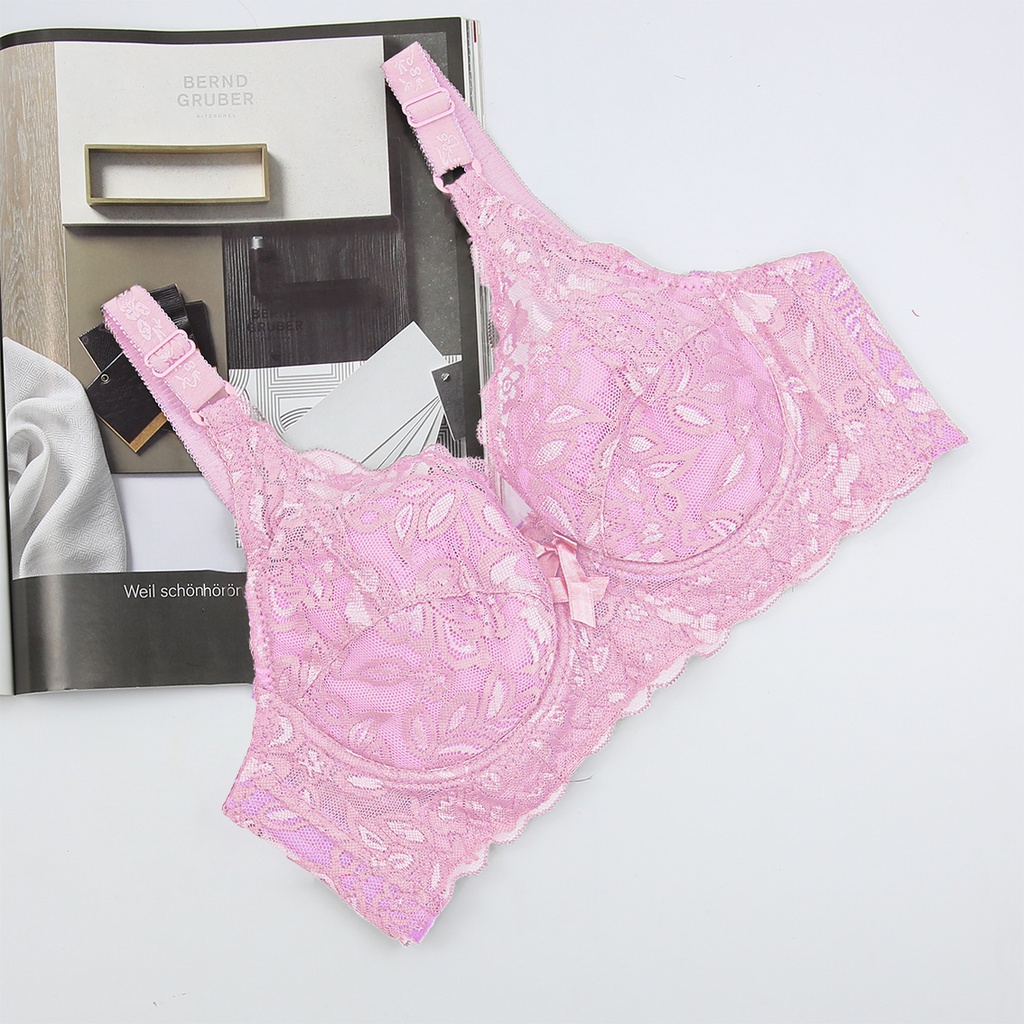 (34C - 46D) Cup C/D/ 1328 Full Cup BRA Wired PLUS SIZE Cotton Thin Span ...