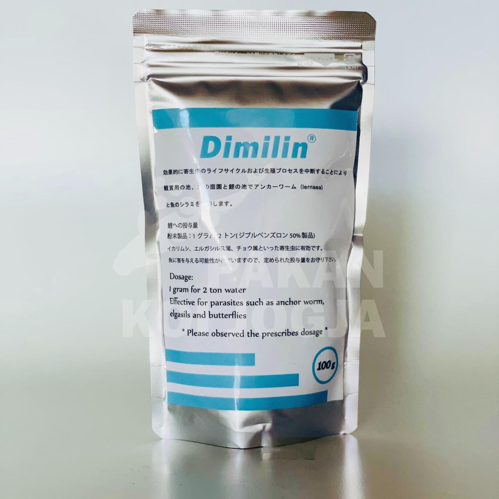 Medicine For Fish Lice Dimilin 100 Grams Original Pack | Shopee Malaysia
