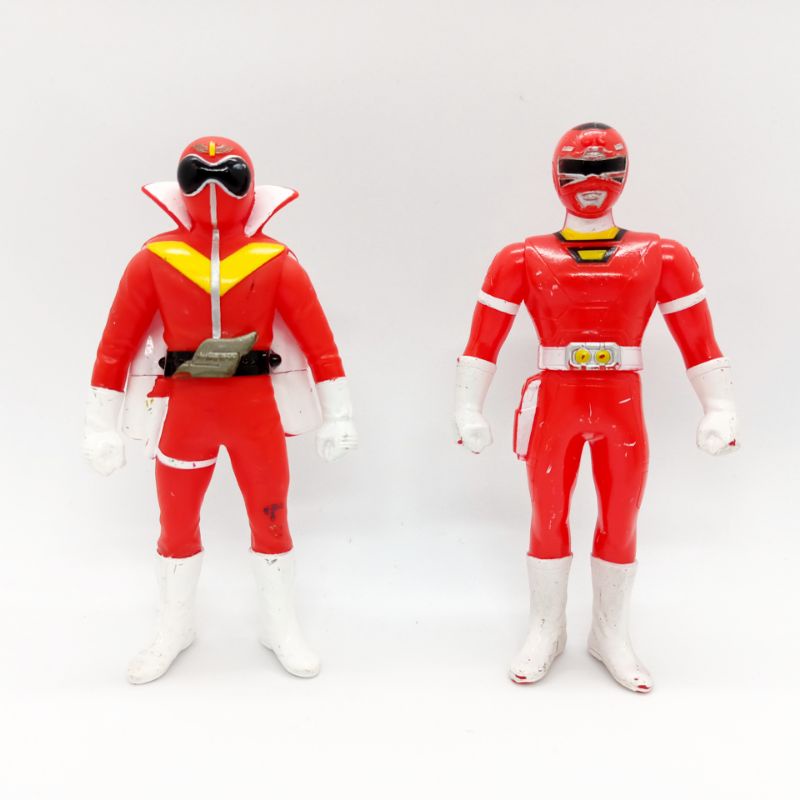 Super Sentai Sofubi Himitsu Sentai Gorenger Akarenger & Gekisou Sentai ...