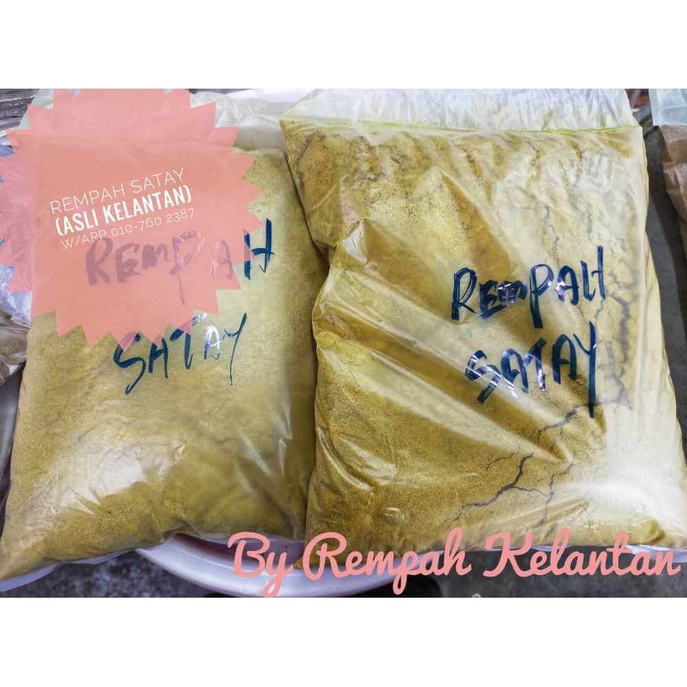 Rempah Satay (Asli Kelantan) | Shopee Malaysia