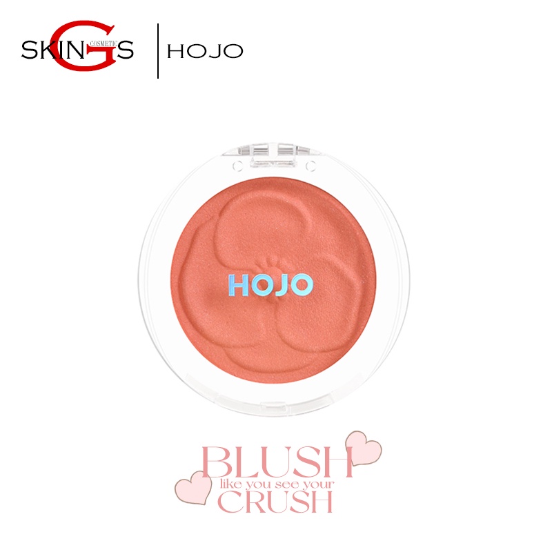 Hojo Crush BLUSH 4 Colour Blusher Natural Blush Make Up Very Pigmented ...