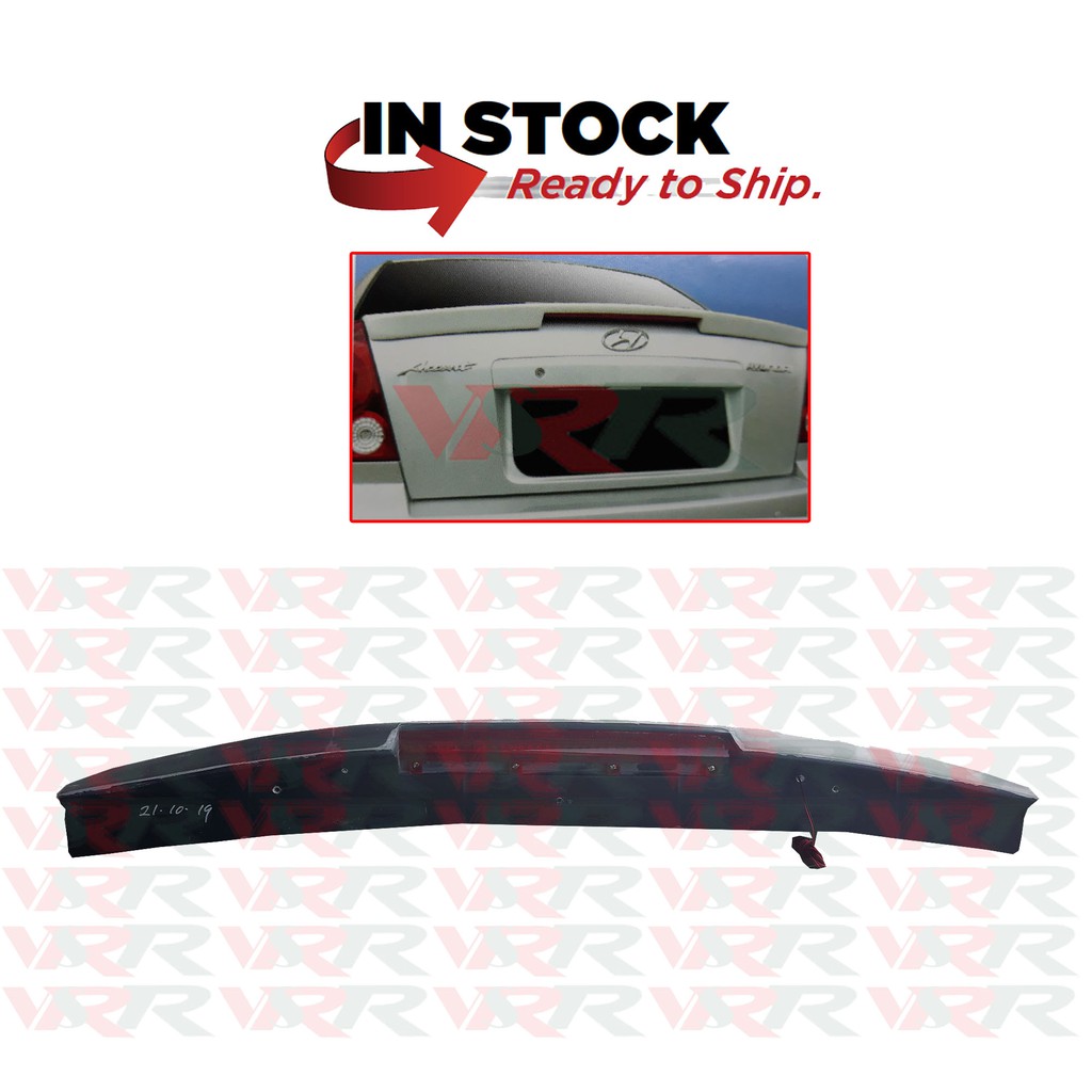 Hyundai Accent OE Style Rear Back Bonnet Bonet Trunk Boot Lip Wing ...