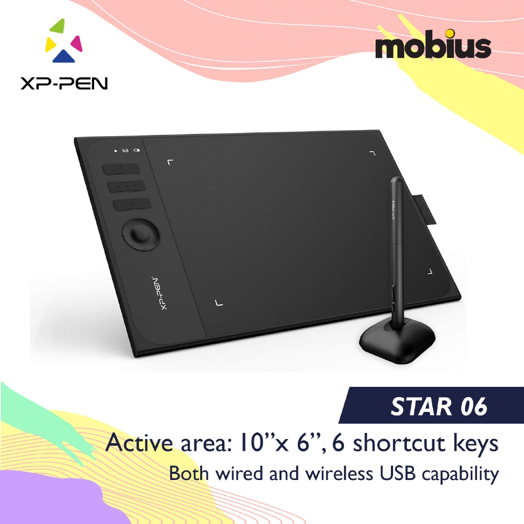 XP-Pen Star 06 Wireless Drawing Tablet | Shopee Malaysia