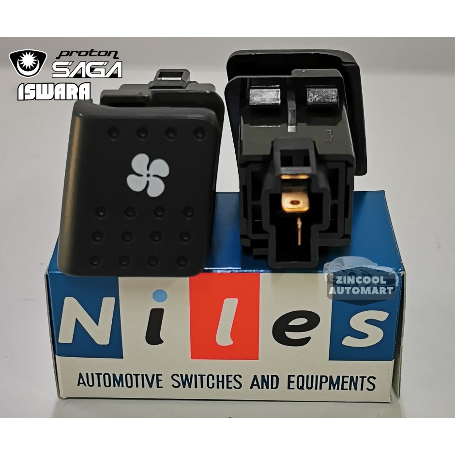 Proton Saga / Iswara Air Cond Switch 👍 Original Niles JAPAN | Shopee ...