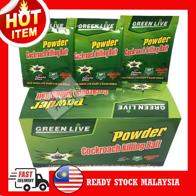 Ubat lipas berkesan 5gram strong cockroach medicine cockroach medicine ...