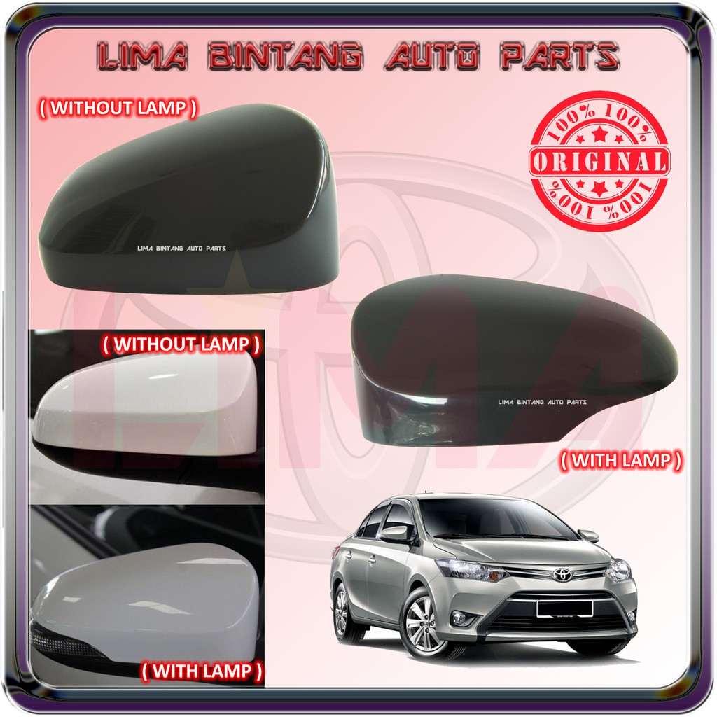 Toyota Vios Keli Ncp150 Side Mirror Cover Right / Left Side *Original ...