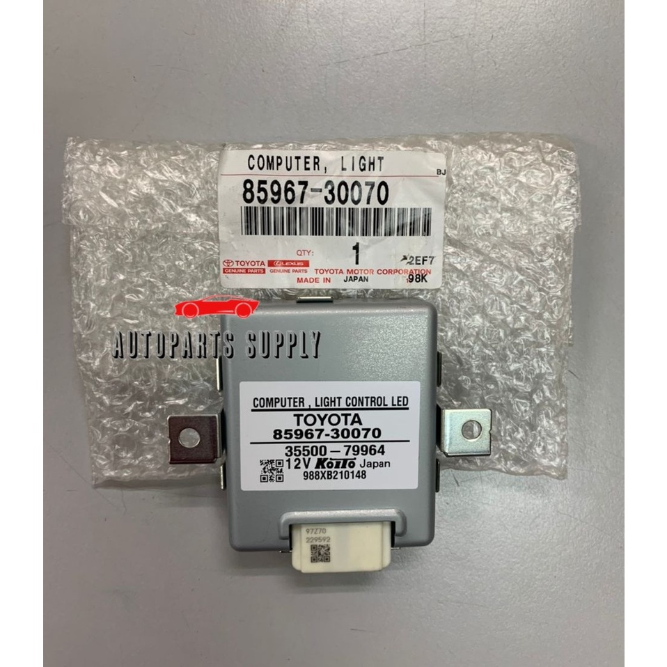 ORIGINAL TOYOTA HEAD LAMP LED ECU 85967-30070 | Shopee Malaysia