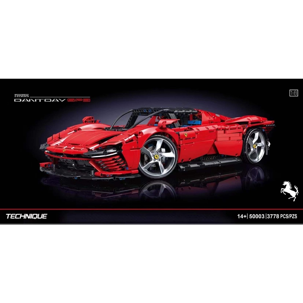 Ferrari Daytona SP3 81998 Building Blocks | Shopee Malaysia