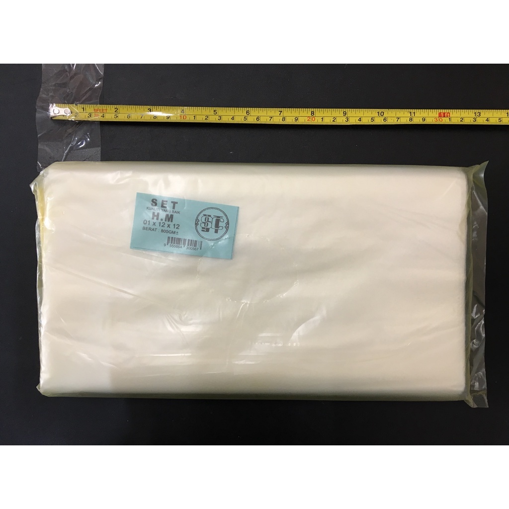 PLASTIC HM/ PLASTIC ALAS MAKANAN (01)(800G+/-)/ PLASTIC BUNGKUS ...