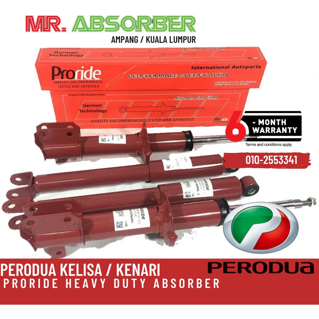 ABSORBER HEAVY DUTY PRORIDE KELISA / KENARI | Shopee Malaysia
