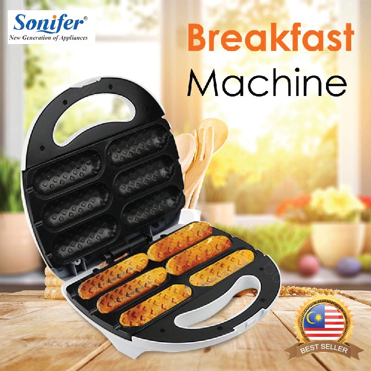 SONIFER SF-6040 Electric Hot Dog Maker Sausage Stick Crispy Corn Dog ...