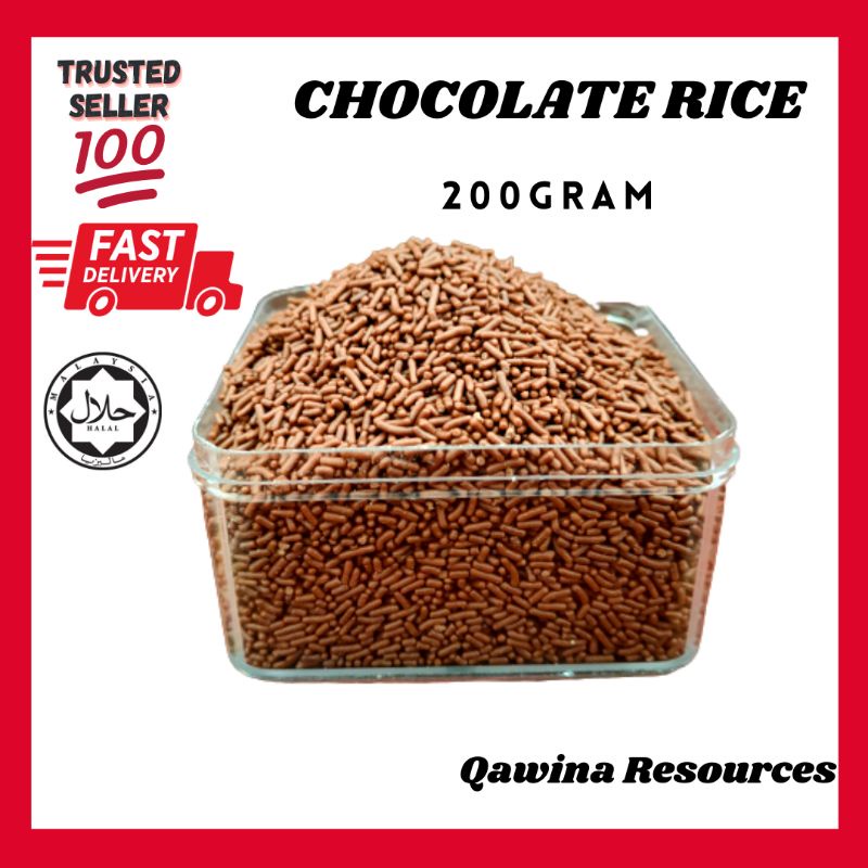 [READY STOCK] Chocolate Rice - hiasan kek/biskut/donat | Shopee Malaysia
