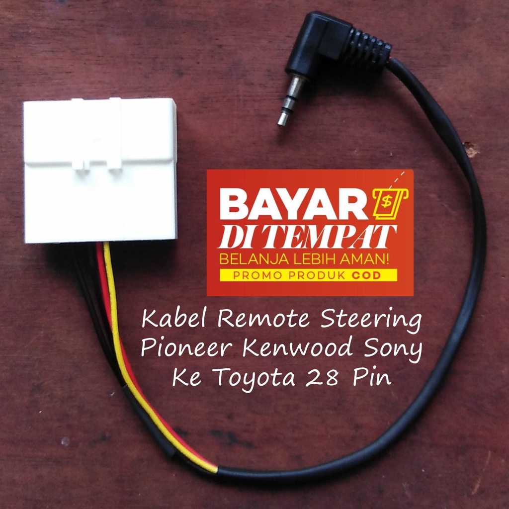 Pioneer LG-27 Original Remote Steering Socket For Pioneer Sony Kenwood PNP To Toyota Daihatsu ...