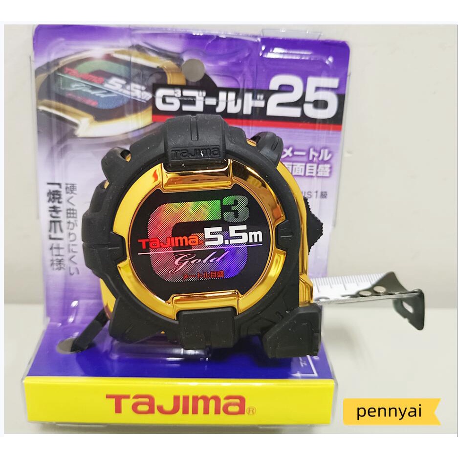 Japan TAJIMA High-Precision Shock-Resistant Tape Measure 5.5M/7.5M ...
