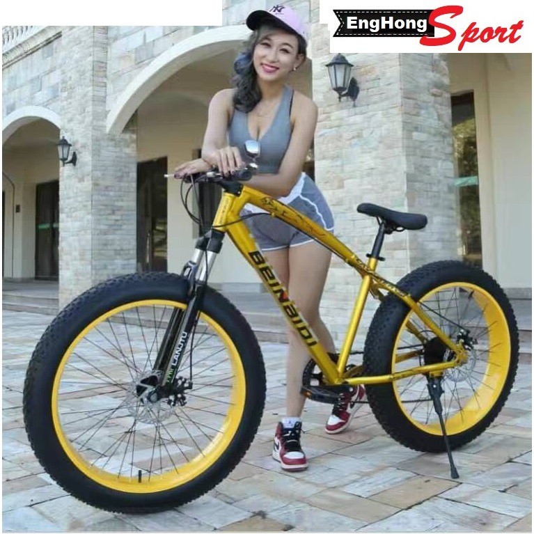 EngHong Sport Fat Bike 26inch 21 Gear Set, mountain bike, big bike ...
