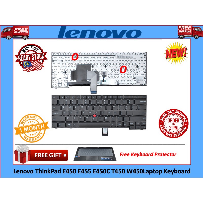 🎁 Free Gift 🎁 Lenovo ThinkPad E450 E455 E460 E465 04X6101 04X6101 04X6141 SMN02E66137 Laptop ...