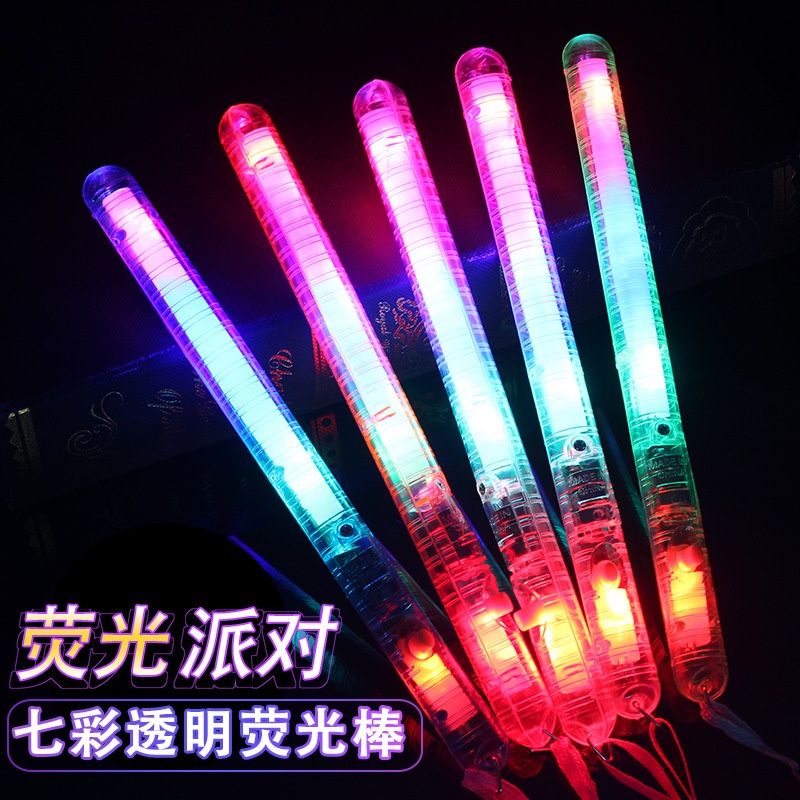 Flash stick Colorful light stick Party atmosphere cheering props Glow ...