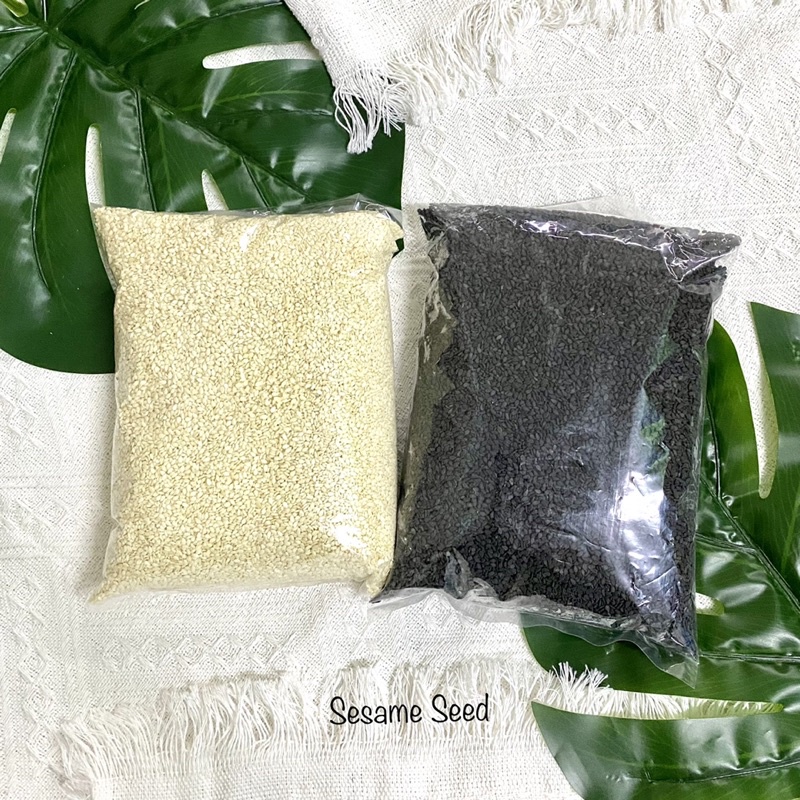 [Ready Stock] White Sesame/ Black Sesame Seed/ Bijan Putih/ Bijan Hitam ...