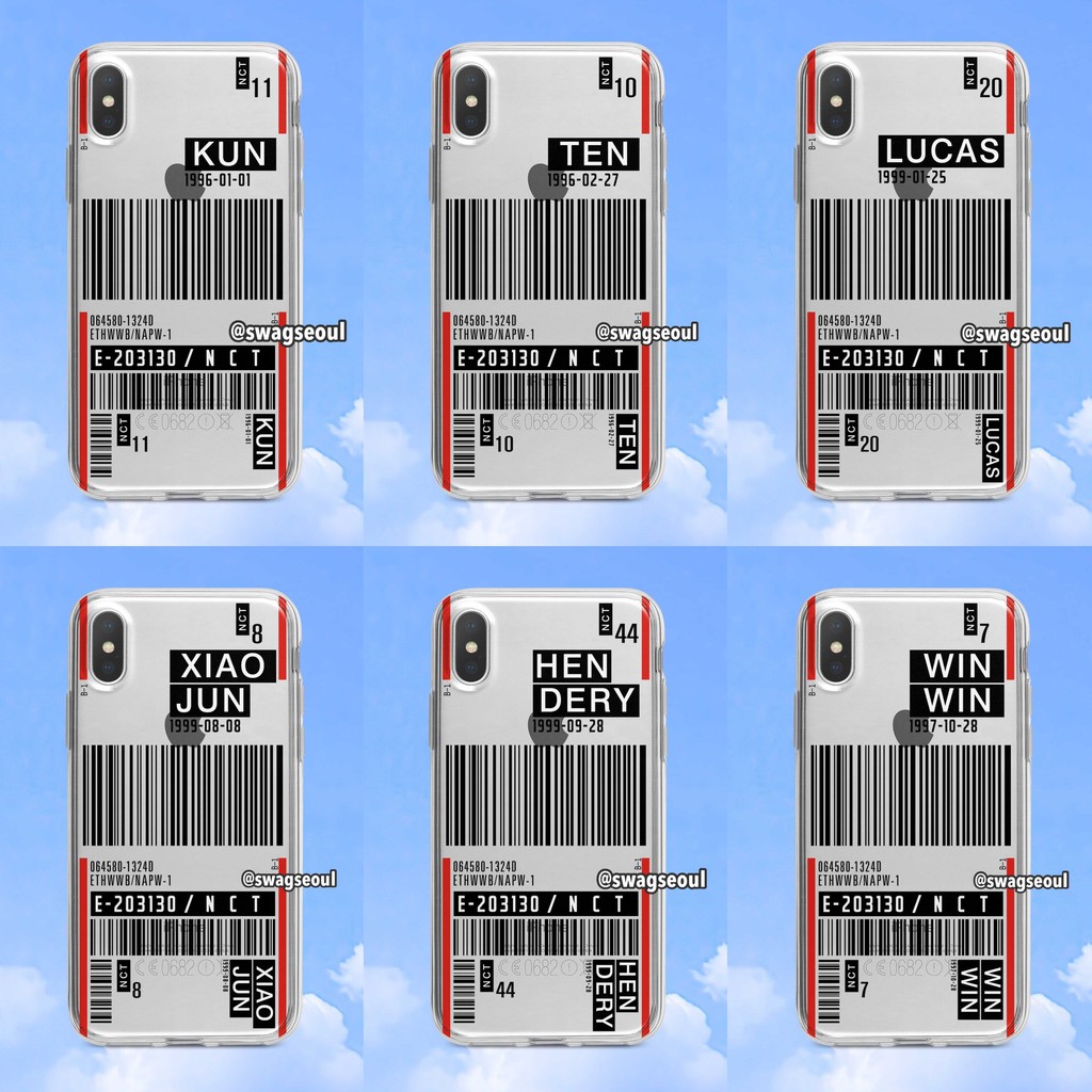 Pre-Order | NCT 2020 Barcode Phone Case (NCT & WayV) | Shopee Malaysia
