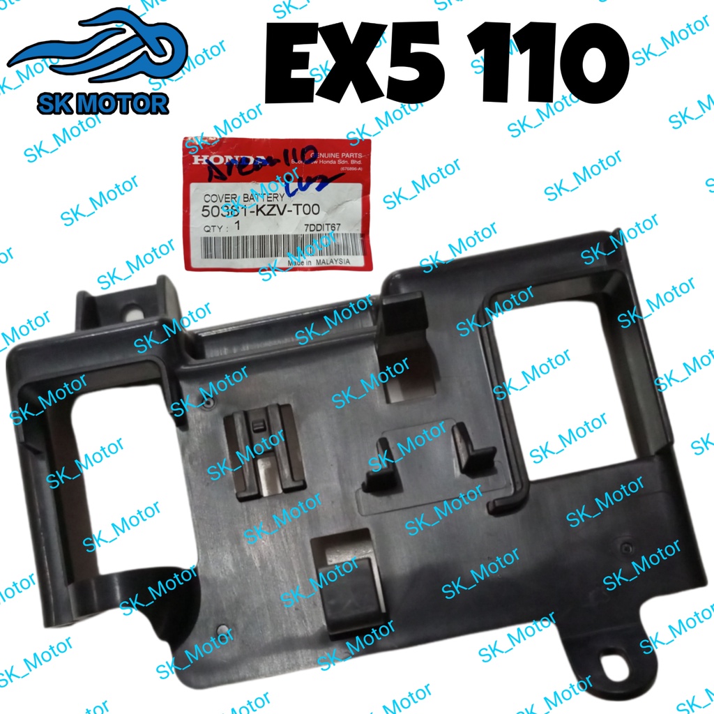 Honda EX5 DREAM 110 / EX5 DREAM 110 FI Original Battery Cover Bateri ...