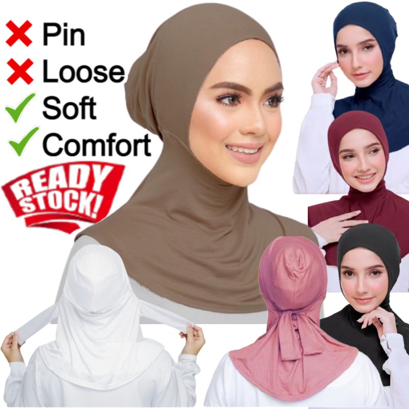 Inner Neck Tudung-Anak Tudung Ninja-Adjustable Inner Neck-Anak Tudung ...