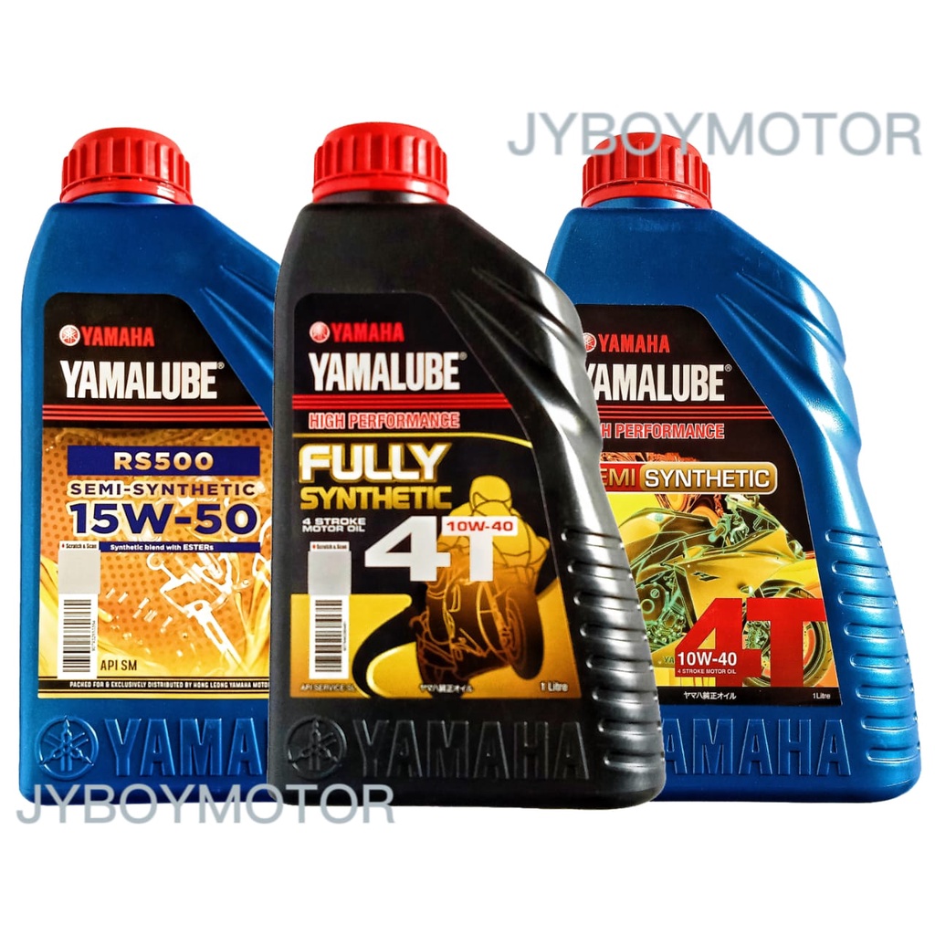 YAMAHA YAMALUBE MOTORCYCLE OIL 1L (SEMI SYNTHETIC 10-40 4T/FULLY ...