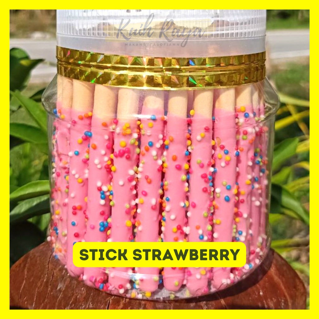 Stick Oreo / Almond / Nestum / Strawberry - Homemade Kuih Raya ...