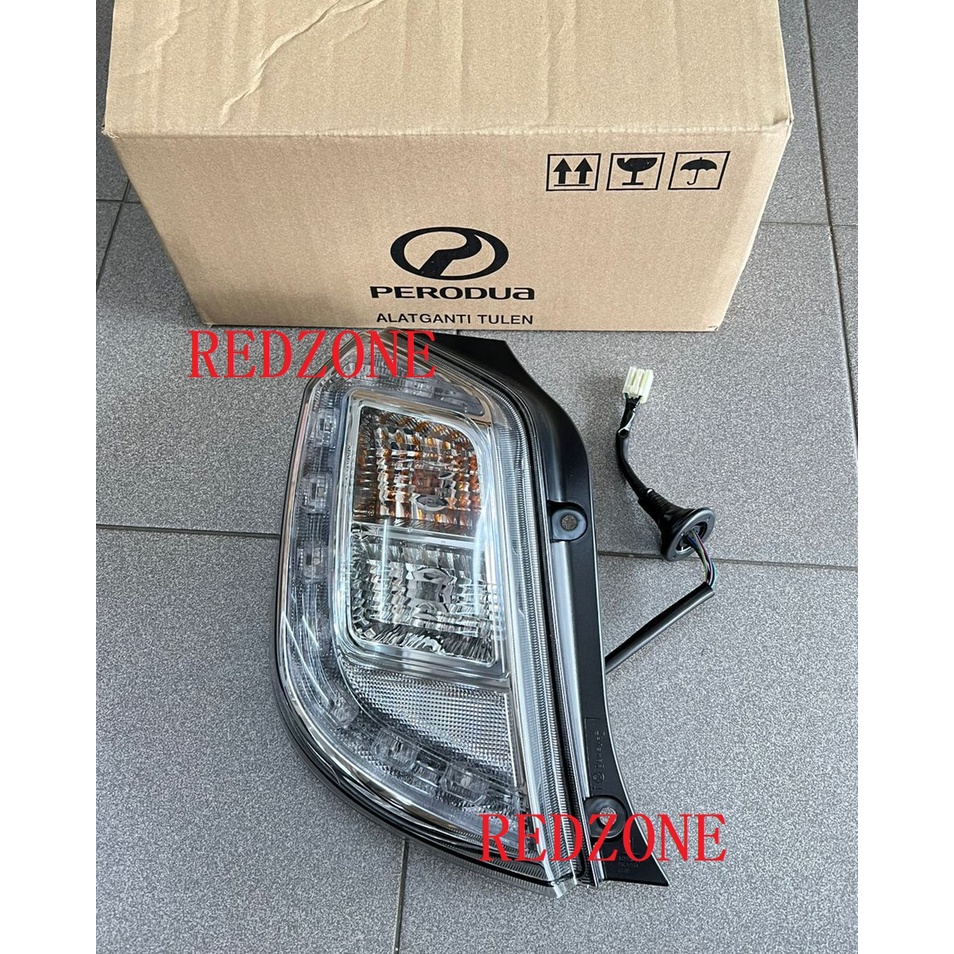 ORIGINAL PERODUA AXIA 2014 - 2021 TAIL LAMP REAR LIGHT LAMPU BELAKANG ...