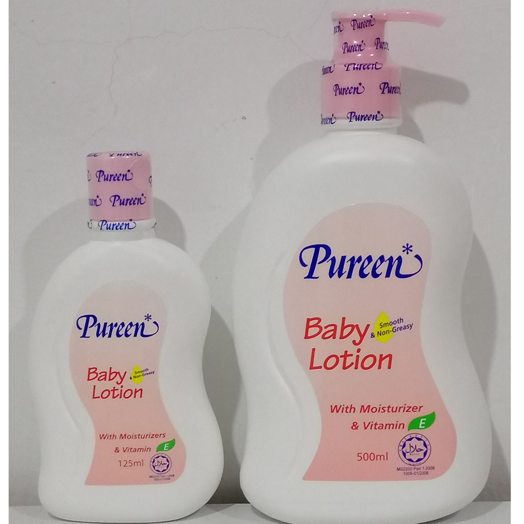 PUREEN BABY LOTION - 125ML (RM9.50) OR 500ML WITH PUMP (RM19.50 ...