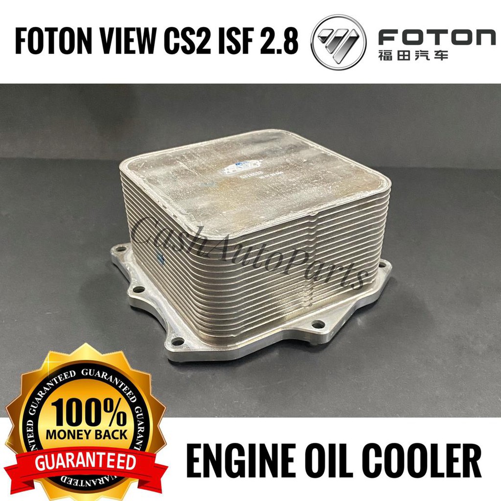 FOTON VIEW CS2 ENGINE OIL COOLER (ORIGINAL FCEC) TUNLAND BISON SAVANA ...