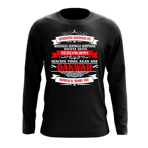T-shirt baju dakwah islamic tabligh berdakwah large extra size | Shopee ...