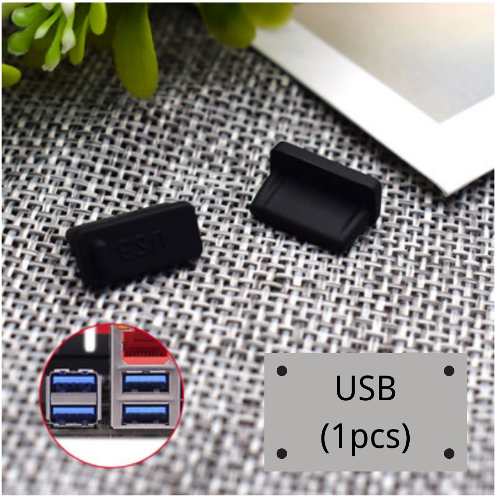 Dust Cover | USB Slot | Computer Laptop | 1pcs | Happy Deal | Shopee ...