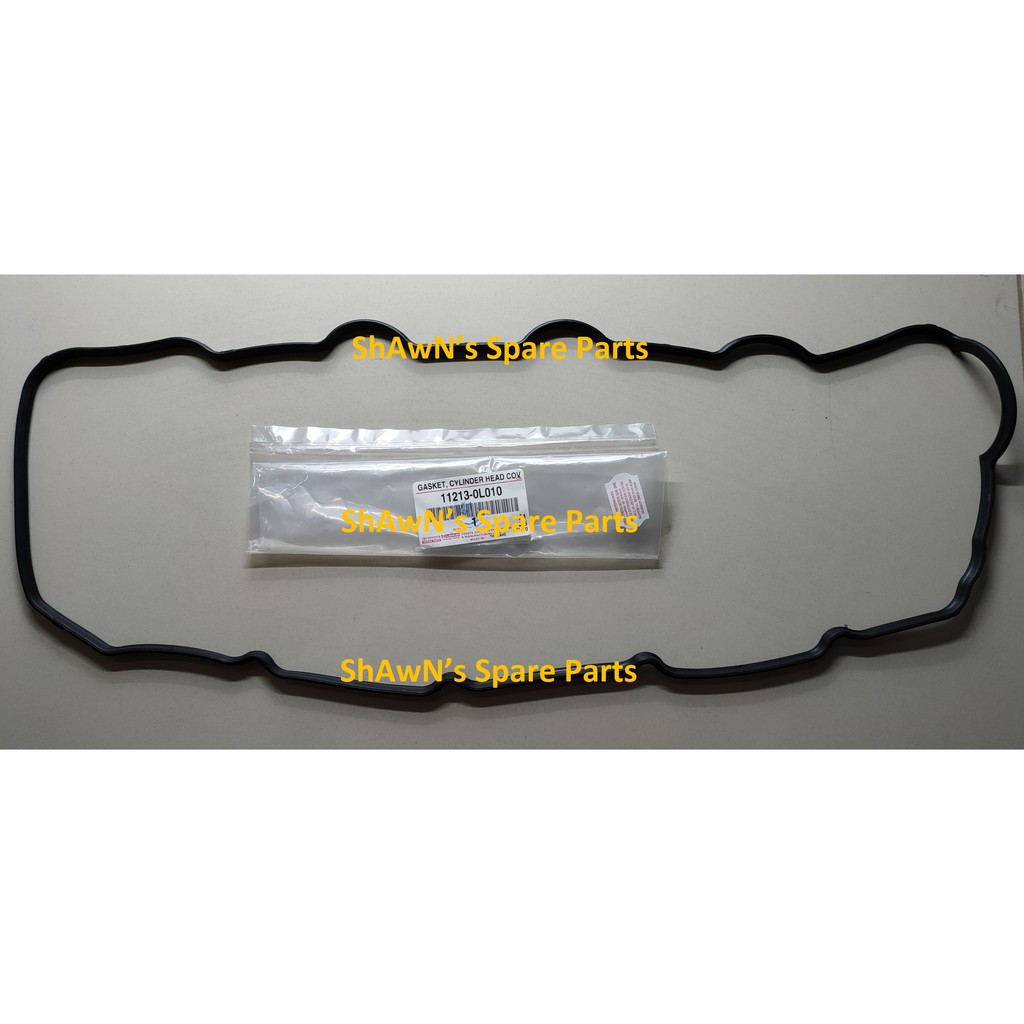 ORIGINAL 1KD 2KD Toyota Hilux KDN165 KUN25 KUN26 Hiace KDH200 Valve Rocker Cover Gasket + Plug ...