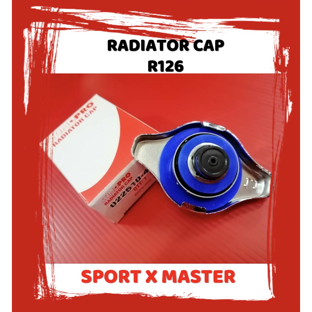 SUMOPRO Silicon Radiator Cap R124 / R125 / R126 - 0.9KG/1.1KG - Made In ...