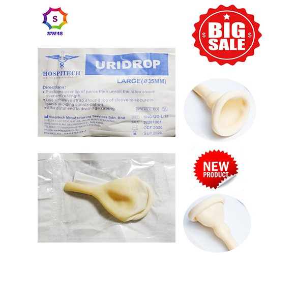 URIDROP Male External Catheter L-35MM/pcs | Shopee Malaysia