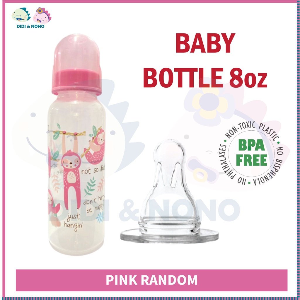Botol Susu Bayi Baru Bersalin Puting kecil Slim Neck Puting Lembut Slim ...
