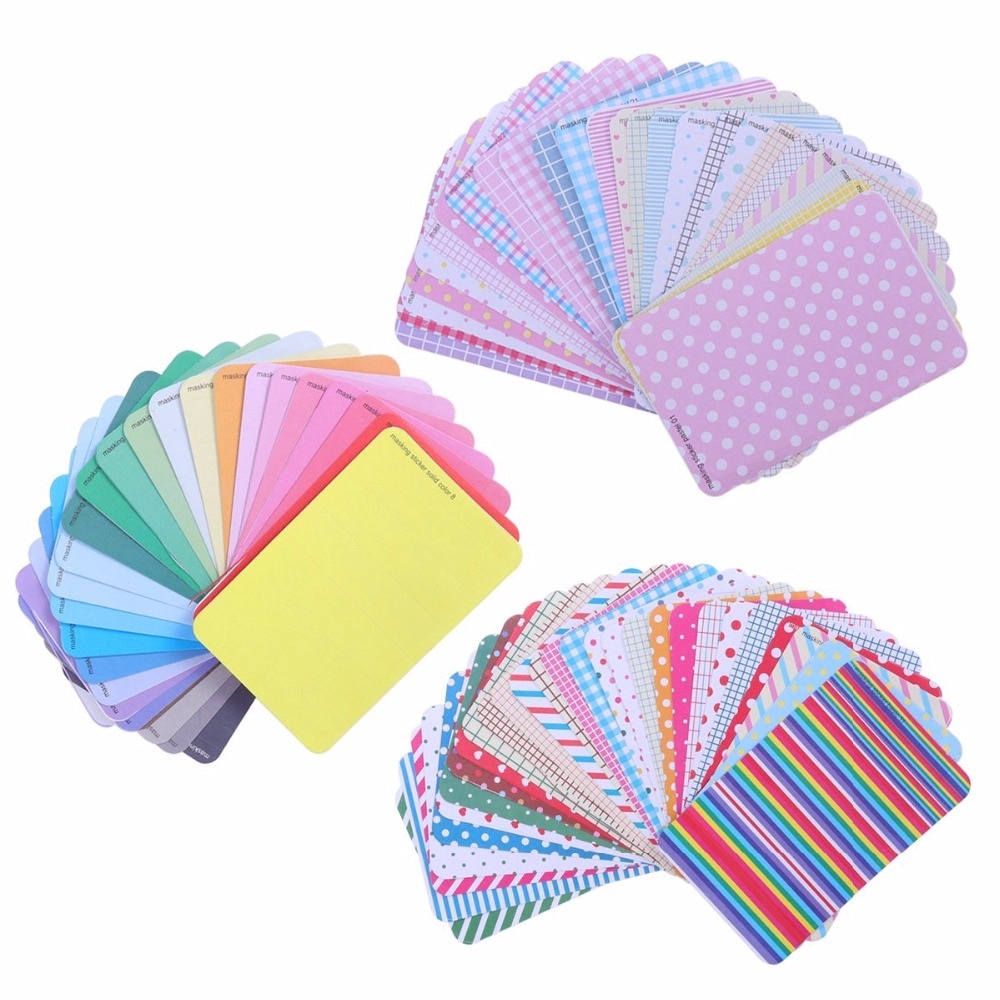 27 Sheets Masking Sticker Set Stickers Scrapbooking, Sticky Notes ...