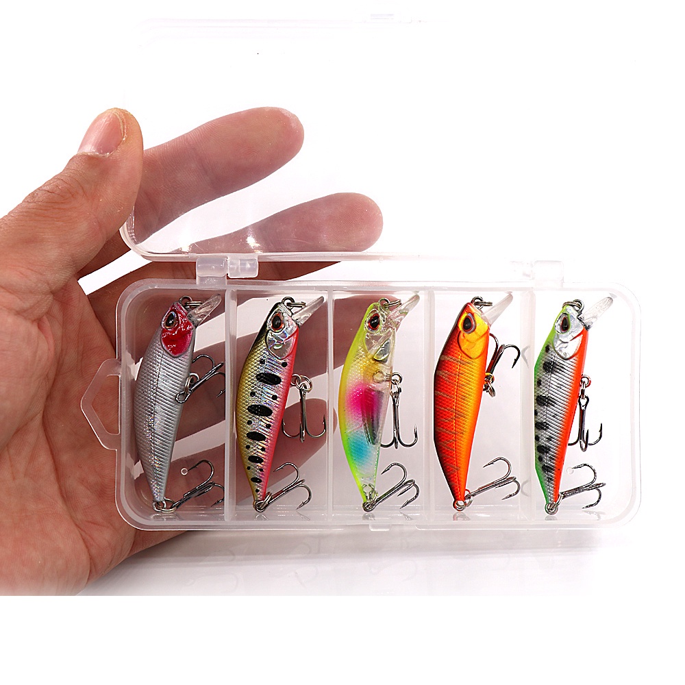 Umpan Casting 5.5cm/5g Sinking Minnow Fishing Lure Sebarau Killer Bass Fishing Bait | Shopee ...