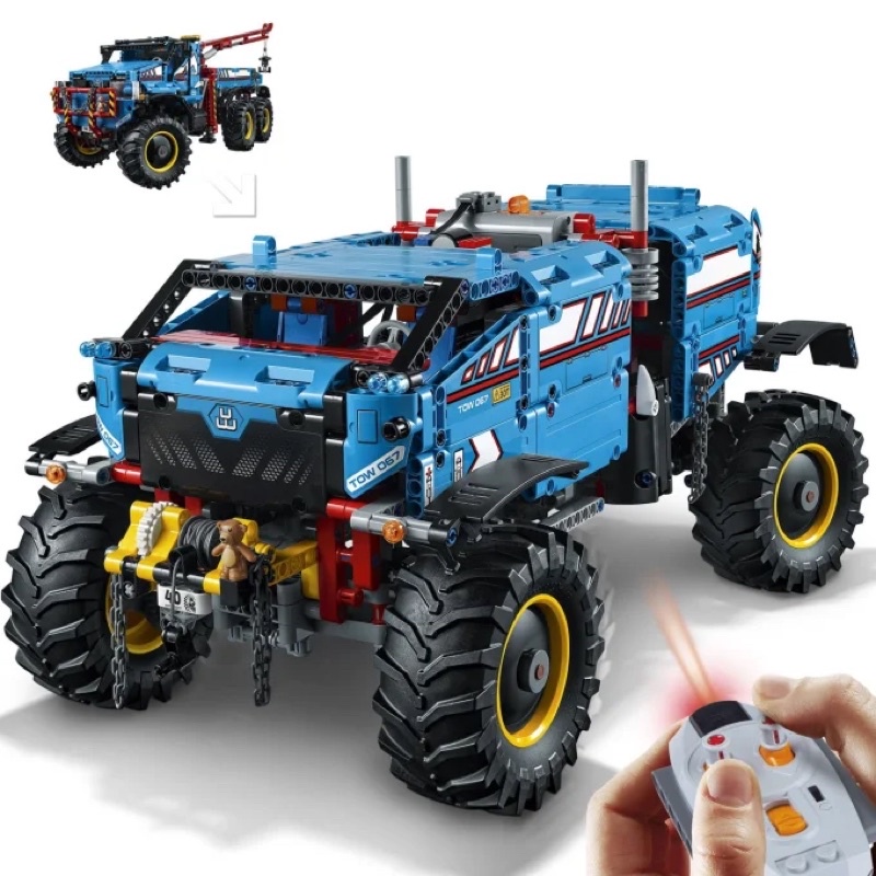 LEGO Technic 42070 6x6 All Terrain Tow Truck Remote Control(alternate ...
