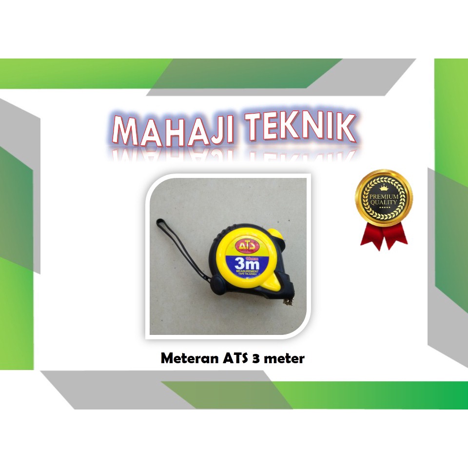 Ats Roller Meter 3 meters ATS Magnet Rubber Autolock - Meter Roll Roll ...