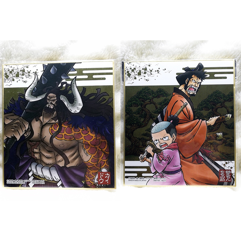 One Piece : Wano Kuni @ Wano Country Shikishi Artboard (Kaido, Kinemon ...