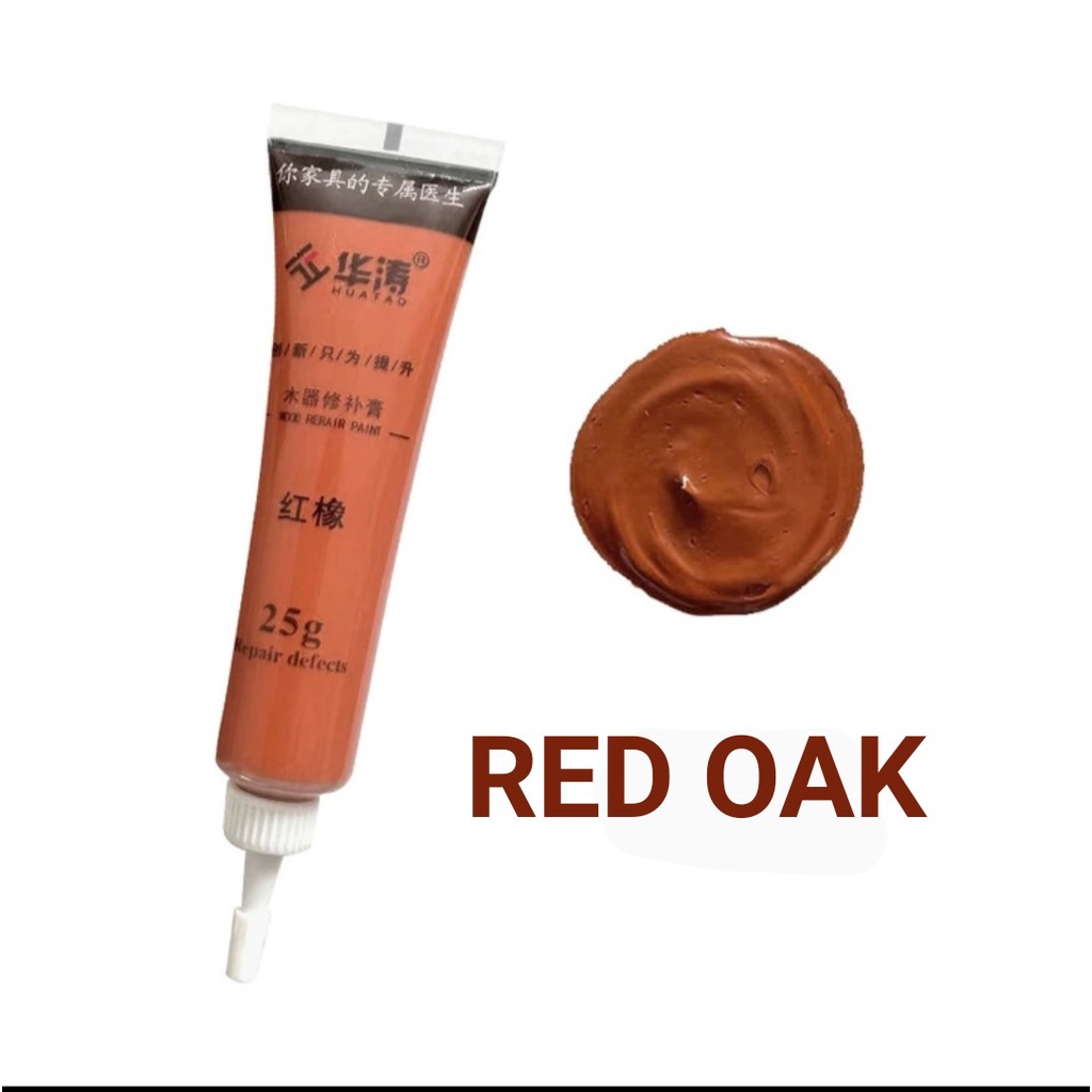25g Wood Paint Filler Wax Cream Solid Wooden Refinishing Paste Floor ...